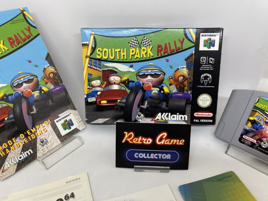 N64 Nintendo South Park Rally (CIB) PAL – Retro Game Collector