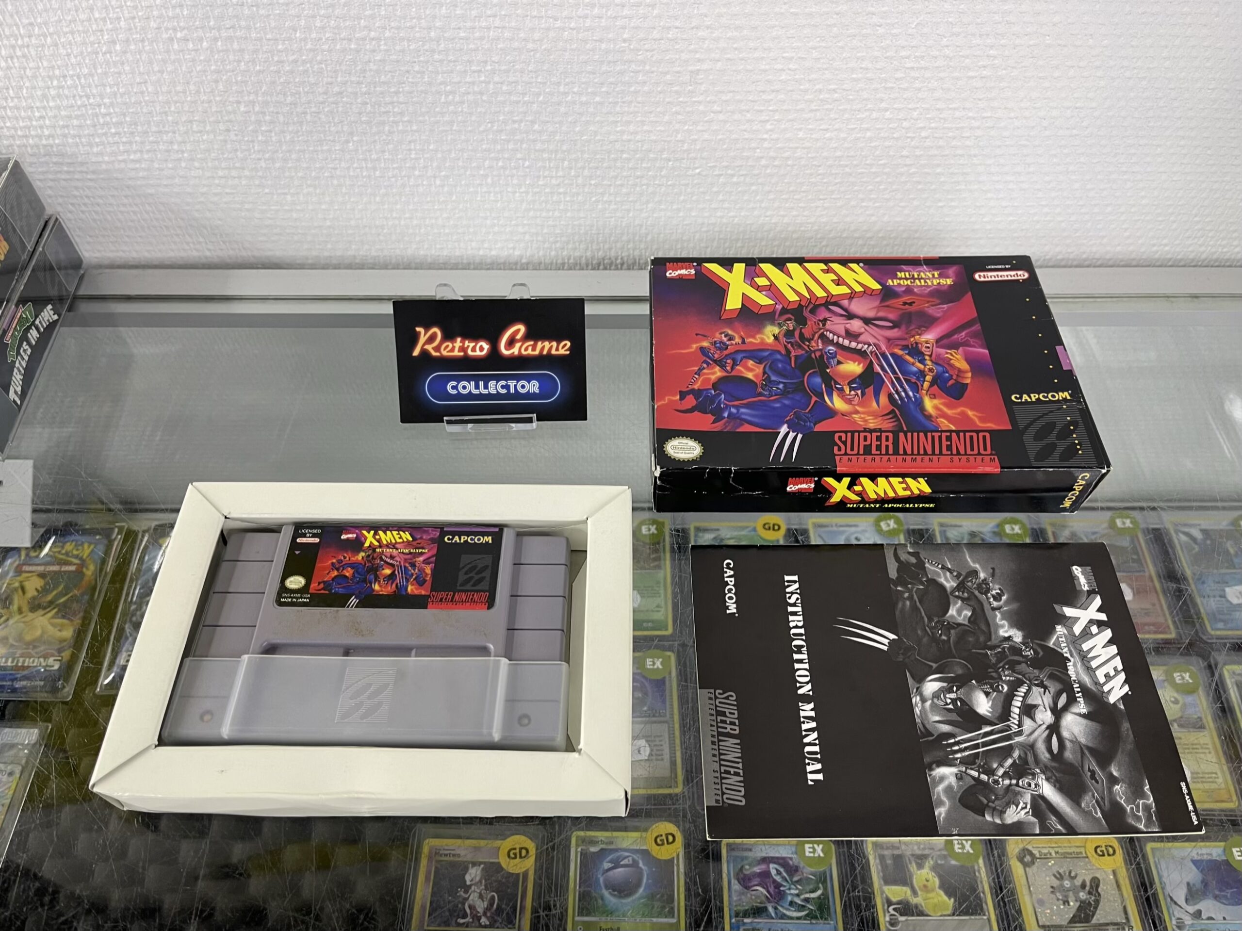 SNES Super Nintendo X-Men Mutant Apocalypse (CIB) NTSC – Retro Game ...