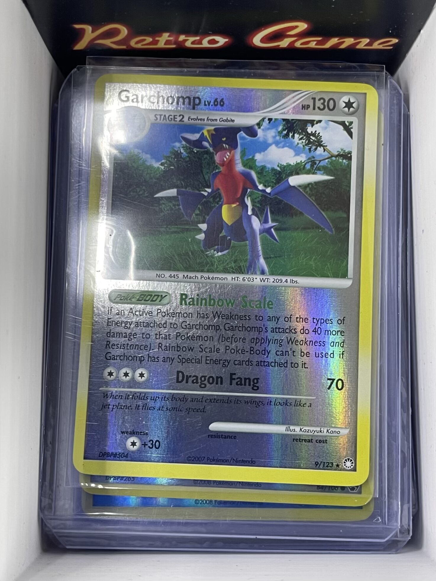 Pokemon TCG : Garchomp Lv.66 (MT 9) NM – Retro Game Collector