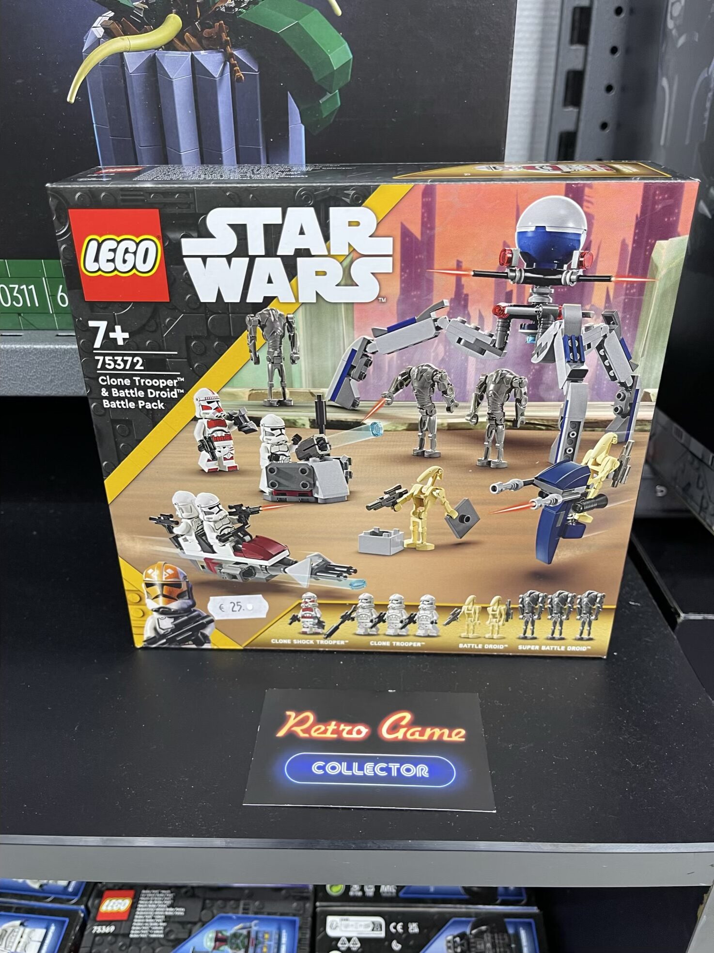 LEGO : 75372 Clone Trooper & Battle Droid Battle Pack – Retro Game ...